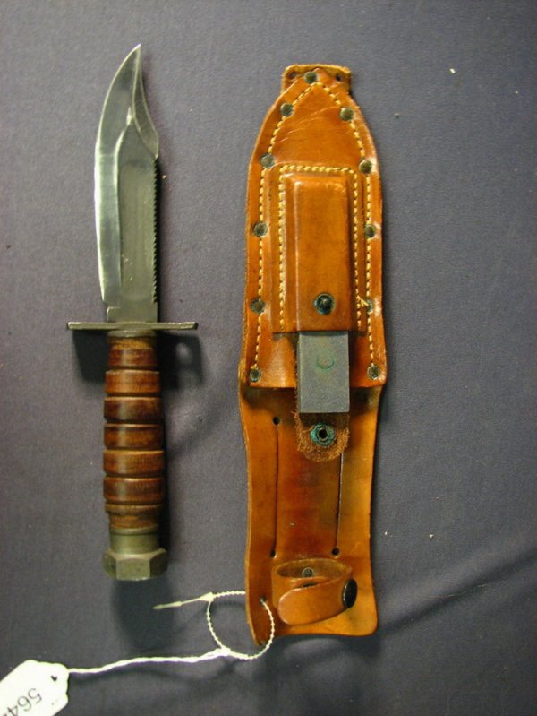 5644: U.S. VIETNAM SURVIVAL KNIFE CAMILLUS 3-1974