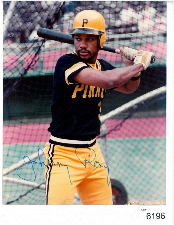 6196: JOHNNY RAY AUTOGRAPH PHOTO