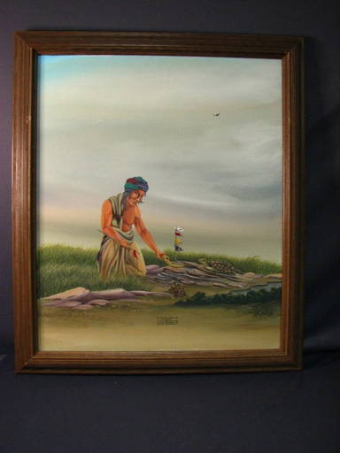 Johnny Hawk Native American Painting