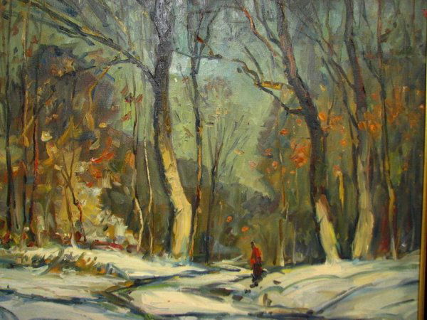 270: FREDERICK WILDERMUTH RIGLEY LANDSCAPE PAINTING