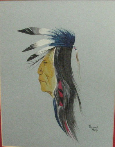 197: Richard Harjo Native American Painting - Aug 27, 2011 | Livingston ...