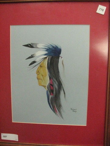 197: Richard Harjo Native American Painting - Aug 27, 2011 | Livingston ...