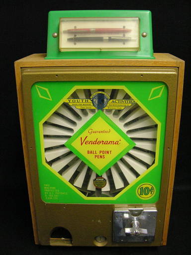 Victor Ball Point Pen Vendorama Vending Machine