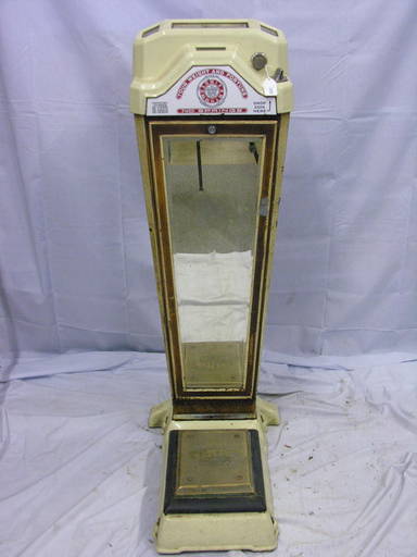 Watling 1 Cent Weight And Fortune Sidewalk Scale