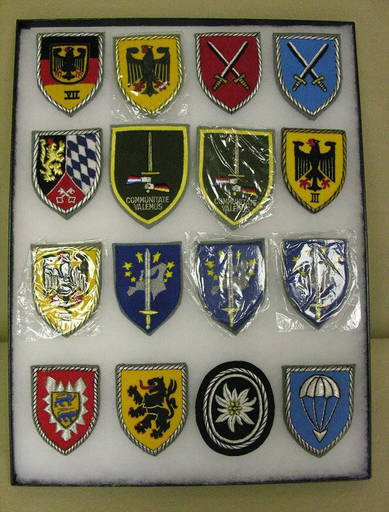 16 Military Arm Patches