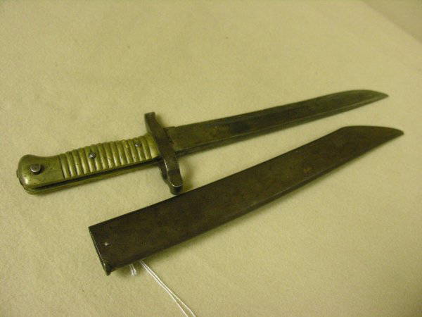 Military Bayonet Brass Handle