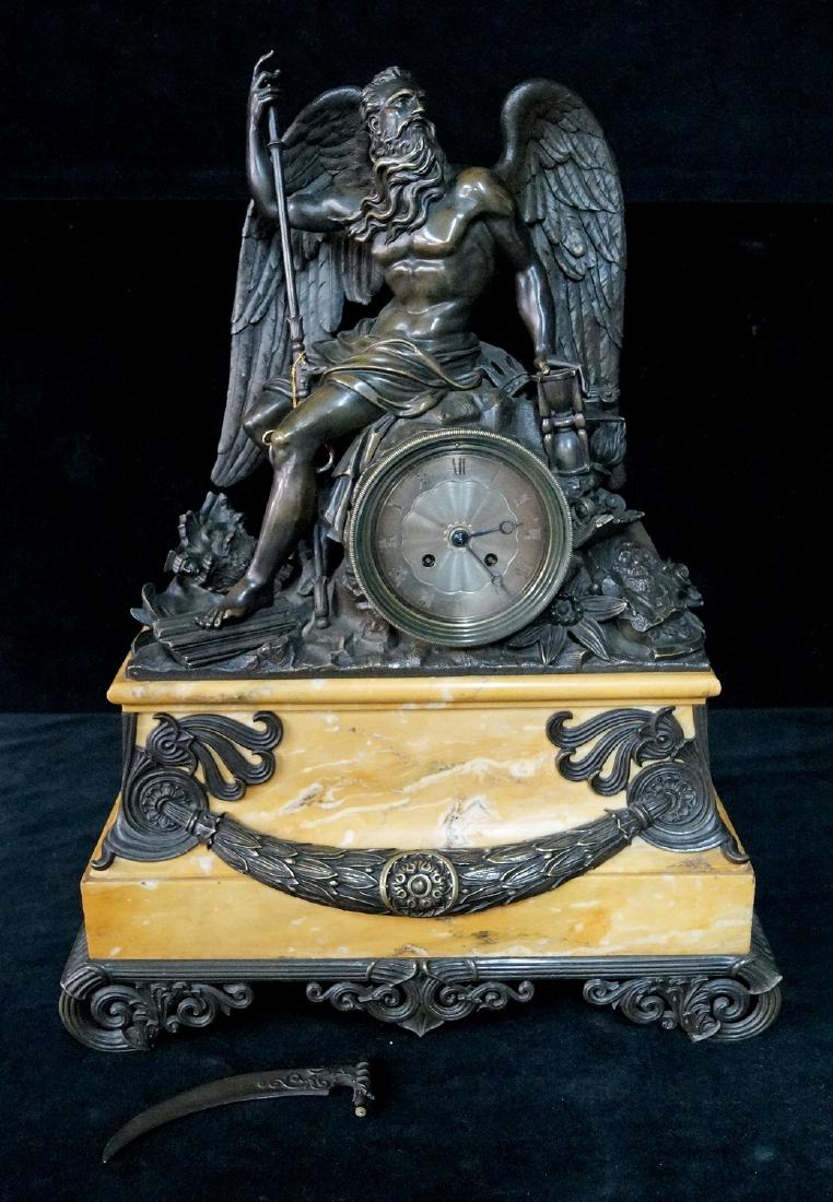 FATHER TIME FIGURAL BRONZE CLOCK - Jan 01, 2018 | THOS. CORNELL ...