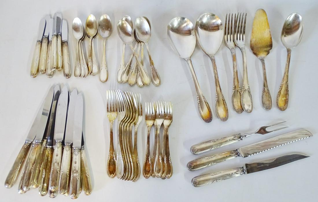 54 PCS. RICCI ARGENTIERI ITALY SILVERPLATE FLATWARE - Mar 21, 2021 ...