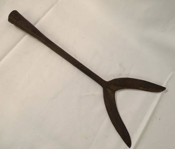 Antique Flensing Knife [whaling Blubber Knife ]