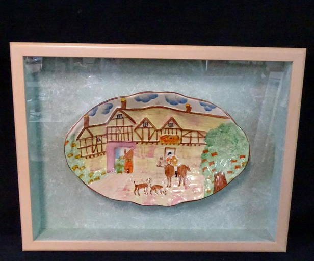 FRAMED PLATE "THE HUNTSMAN" 12" LONG (#0064) on Feb 26, 2023 | THOS ...