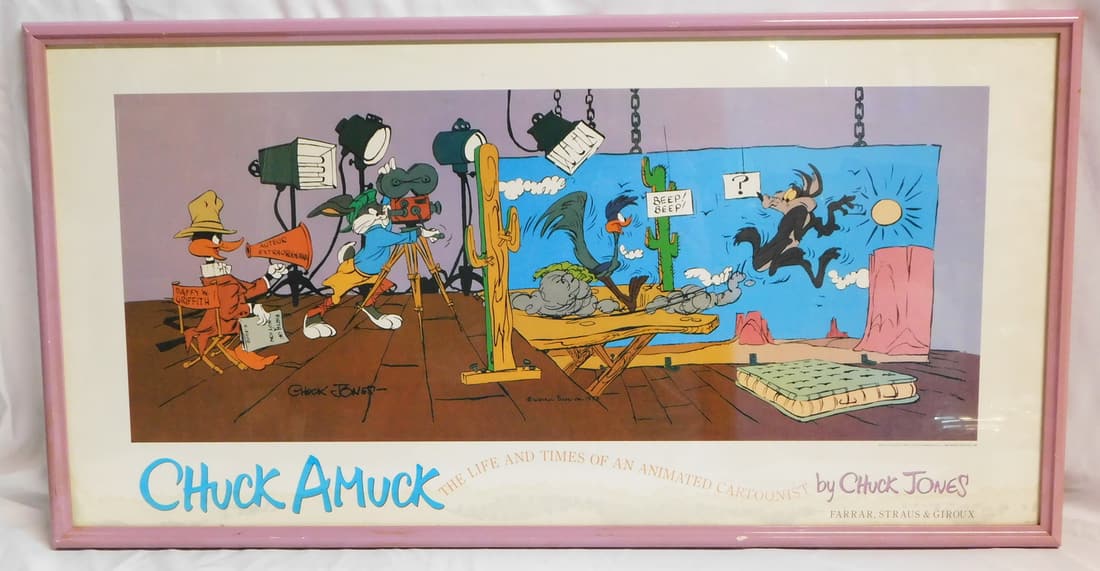 Limited Edition Looney Tunes Poster, "birth Of A Notion", Warner Bros ...