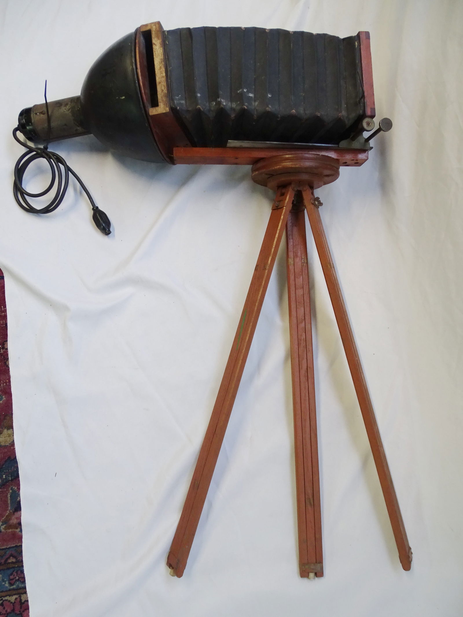 Antique Photo Enlarger With Tripod 43 X 25 X 12 Auction