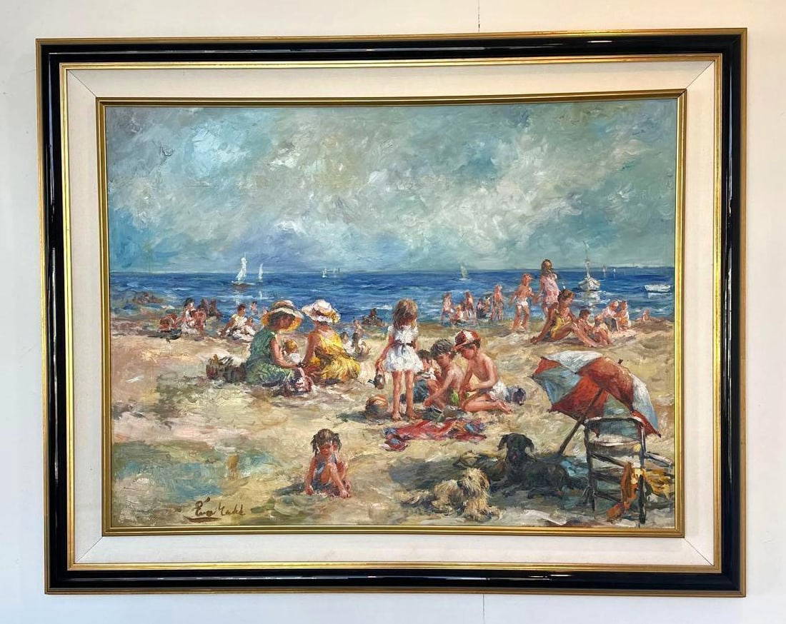 Eva Makk Memories Oil On Canvas Auction