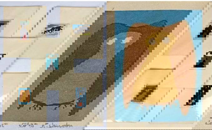 Edward August Landon Mini Lithographs, Signed Set Of 5 Auction