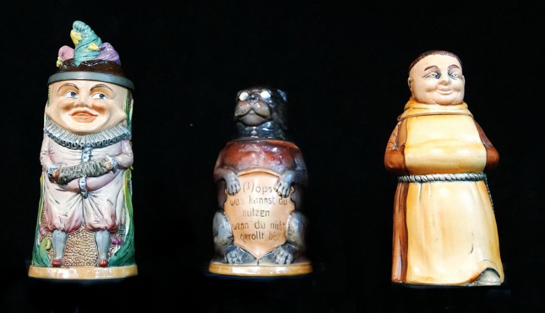 Group 3 German Character Steins