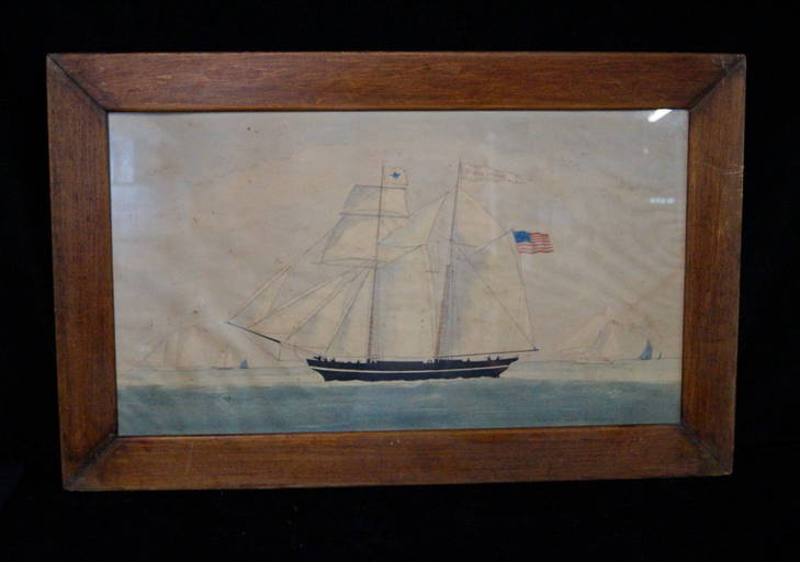 "schooner Block Island" Sgn. Jasper John Stafford