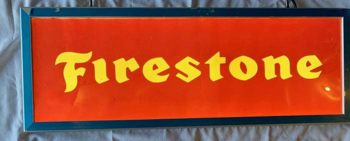 Firestone Lighted Sign