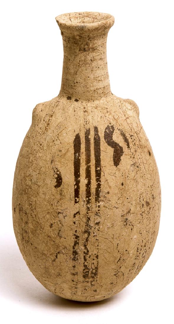 Ancient Cypriot Archaic Pottery Vessel C.750 600 Bc.