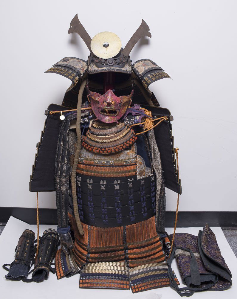Antique Japanese Samurai Armor Set(yoroi) Complete Set