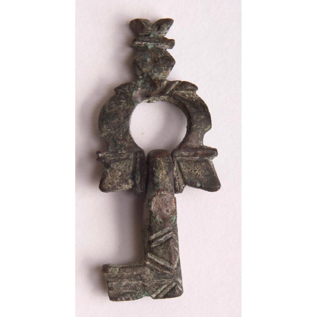 Ancient Byzantine Bronze Key c.6th century AD