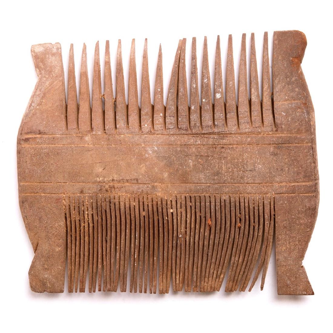 Ancient COPTIC Egypt WOODEN COMB c.5th Century AD.