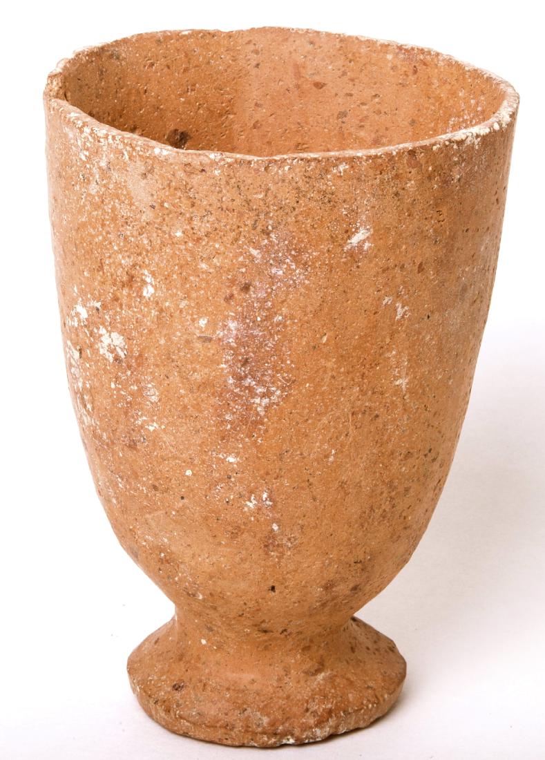 Ancient Black Sea Area Terracotta Beaker Byzantine c.5