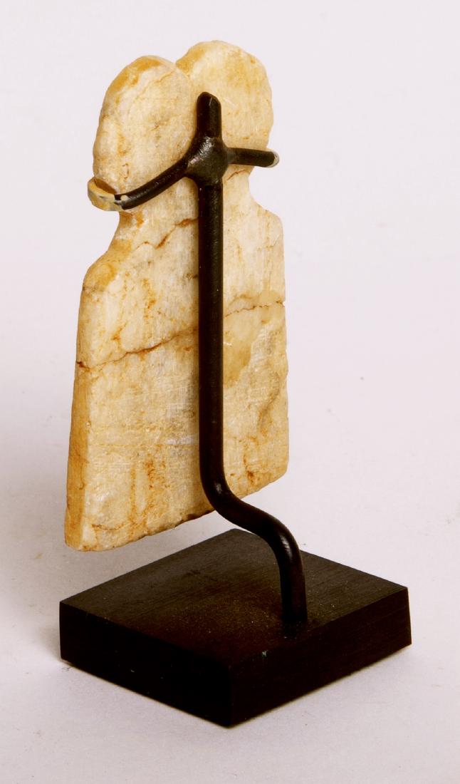 Ancient Tell Brak Alabaster Eye Idol Mesopotamia, Ca. 2