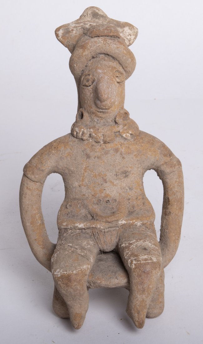 Ancient Colima Autlan Seated on a Bench Figure, Mexico - Mar 12, 2019 ...