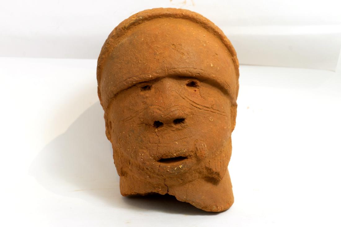 Nok figure-Terracotta Head Of a man NOK, NIGERIA, - Mar 12, 2019 ...
