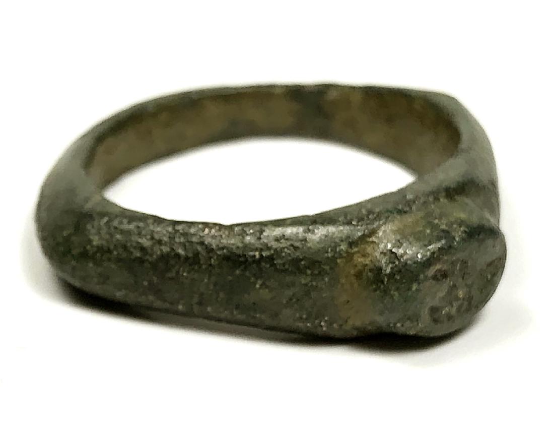 Ancient Roman Bronze Ring C.1st 2nd Century Ad