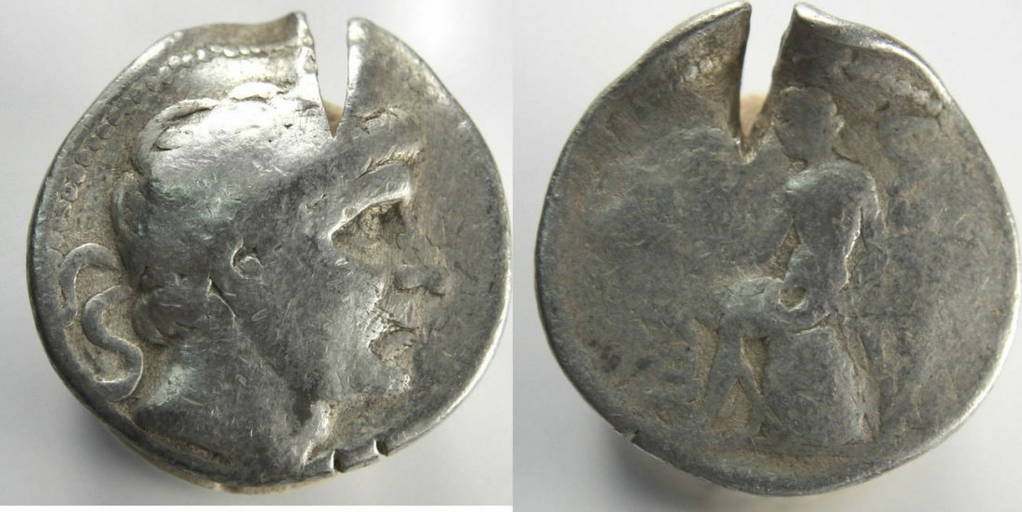 Ancient Seleucid Kingdom Antiochus Ii Theos Tetradrachm