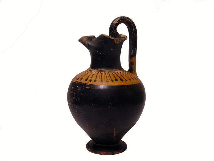 Anient Greek Attica Oinochoe Circa 500 450 Bce.