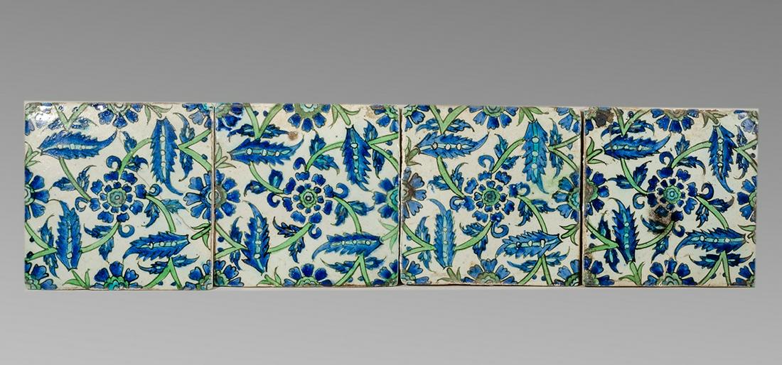Lot of 4 Syrian Ceramic Tile c.17th century. - Dec 06, 2020 | Palmyra ...