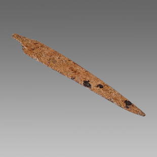 Ancient Roman Iron Knife Blade C.2nd 4th Century Ad.