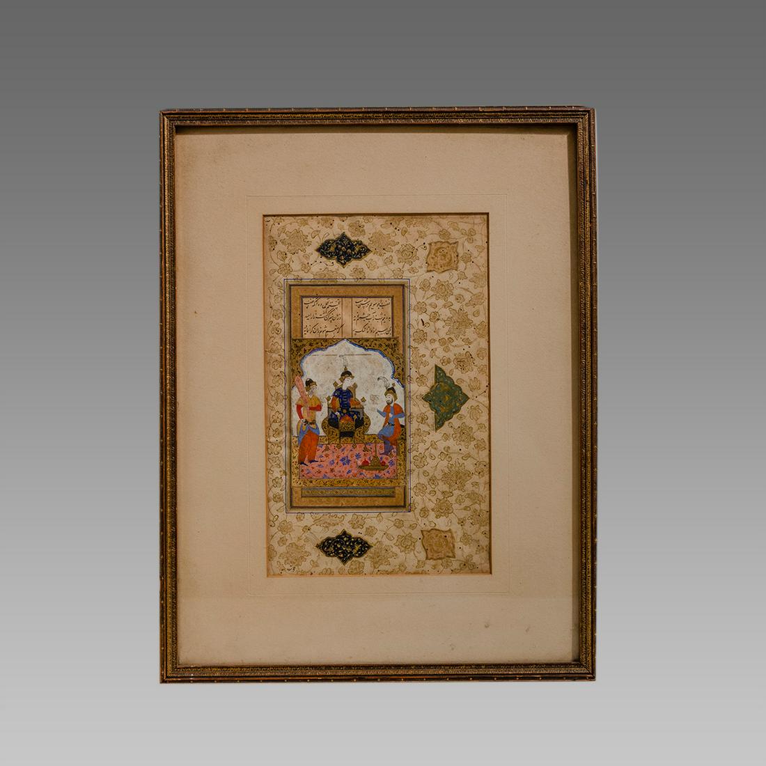 18th century Persian Safavid Miniature Paiting. - Oct 10, 2021 ...