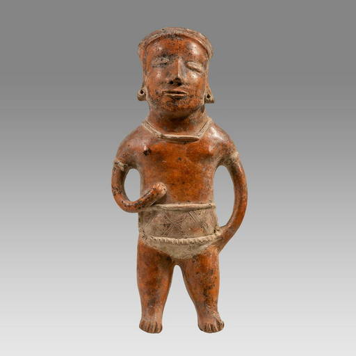 Ancient Pre Columbian Colima Female Figure c. 100 B.C. - 250 A.D ...