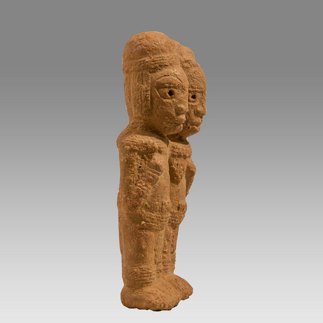 Ancient African Nok Pottery Figure C.500 Bc 200 Ad.