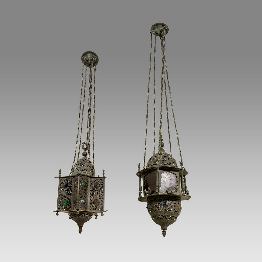 A pair of Middle Eastern Copper Lamps. - Aug 23, 2022 | Palmyra ...
