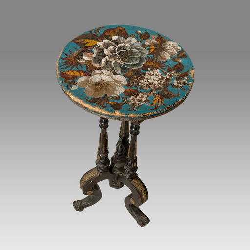 A Middle Eastern Wood Table. (#0572) on Aug 23, 2022 | Palmyra Heritage ...