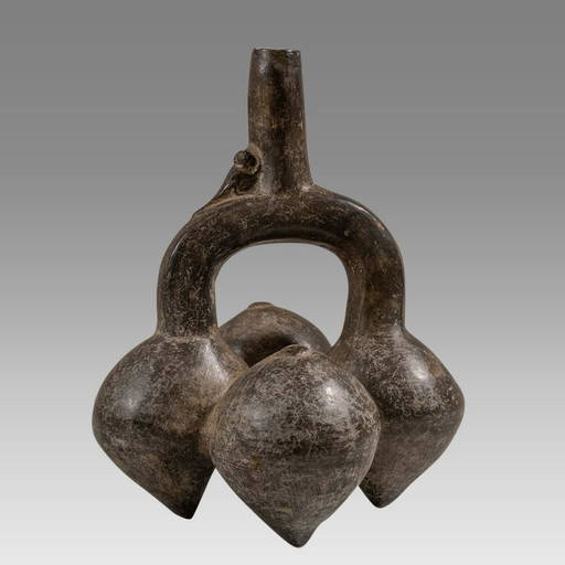 Ancient Chimu Blackware Pottery Vessel Ca. 1000-1250 A.D. Chimu. - Oct ...