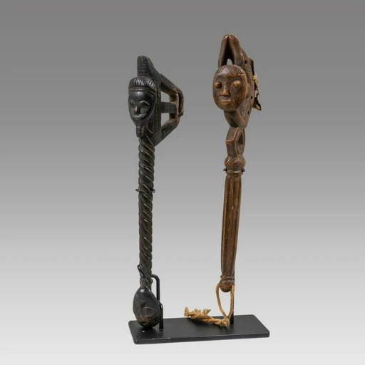 Africa, Cote d'Ivoire Akan, Baule Wood Drum Stick. - Dec 04, 2022 ...