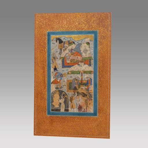 Persian Safavid Miniature c.18th century AD. (#0394) on Feb 05, 2023 ...