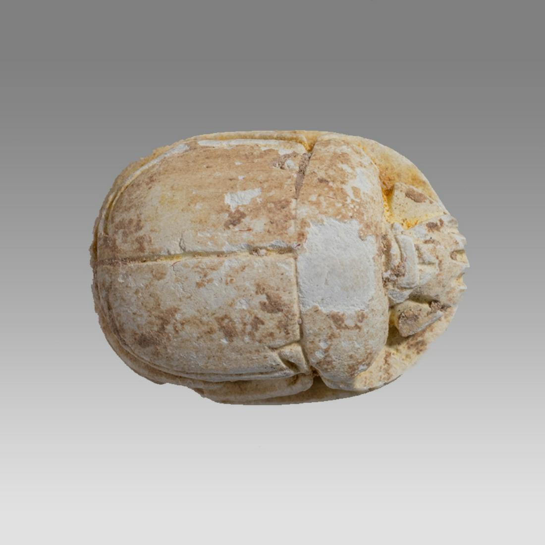 Ancient Egyptian Steatite stone Scarab c.1500-1100 BCE. (#0060) on Mar ...