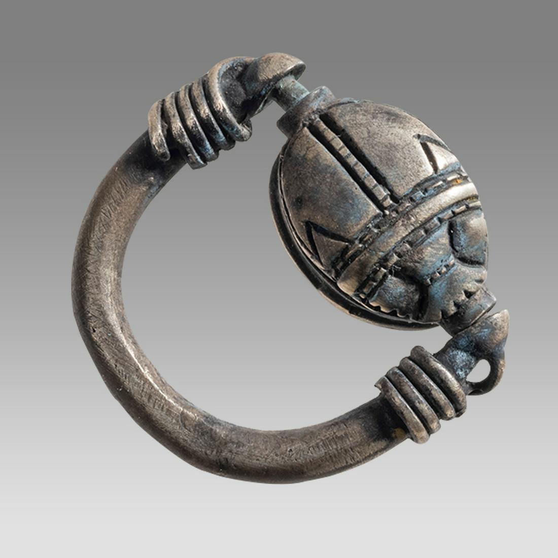 Ancient Egyptian Silver Scarab Ring c.1550-1070 BC. - Mar 26, 2023 ...