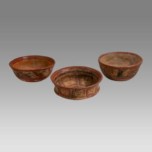 Ancient Salado Gila Polychrome Large Bowl