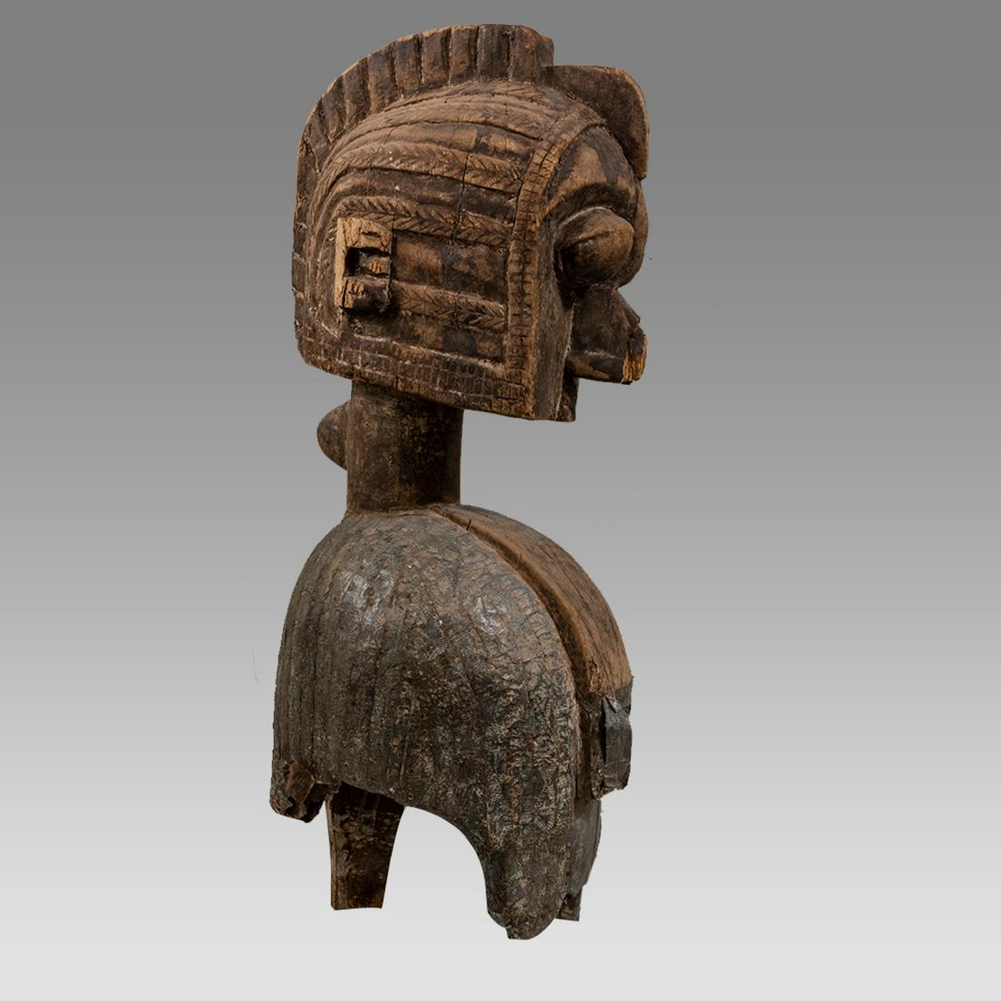 Large African, Nalu, Guinea Wood Nimba Goddess Wood Statue. Auction
