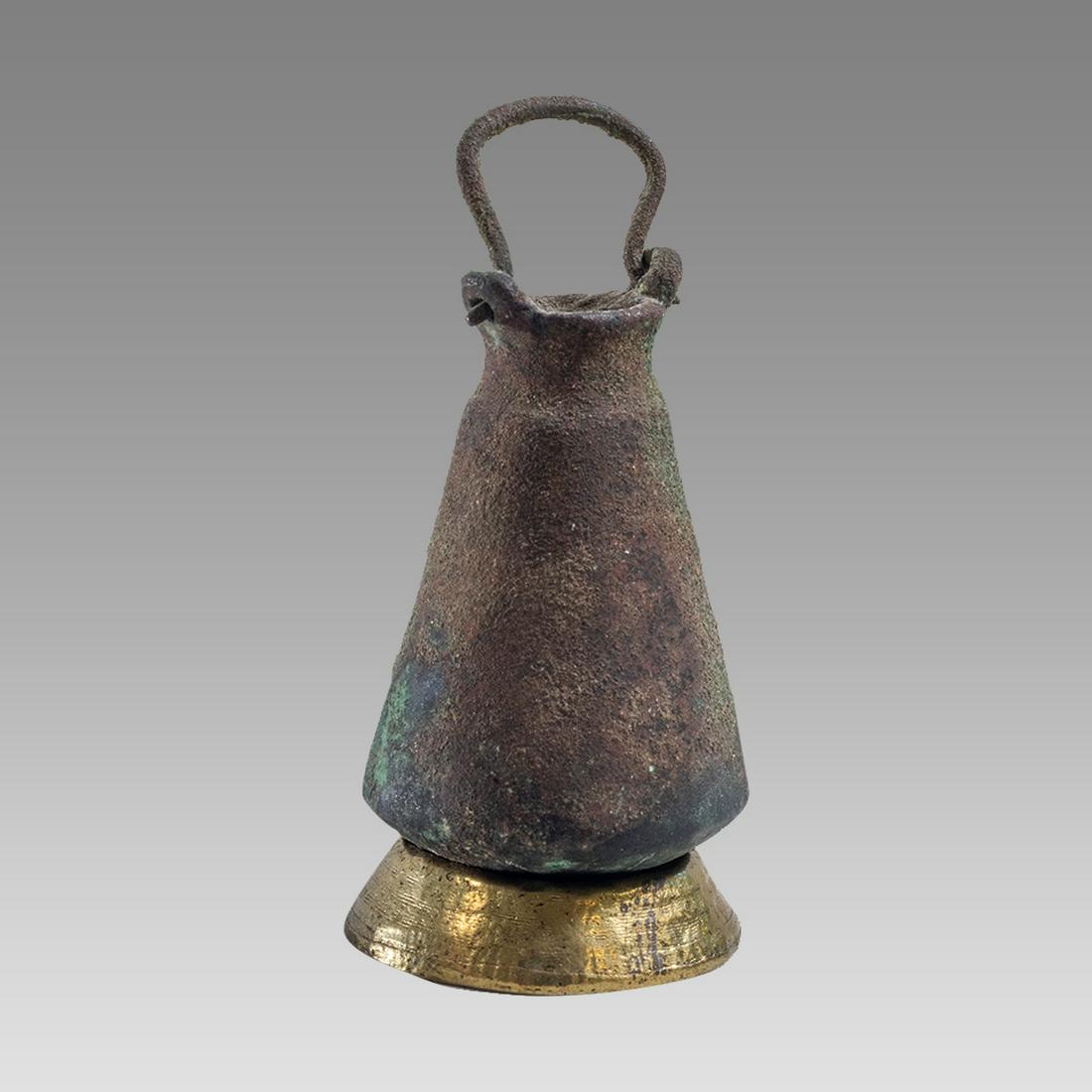 Ancient Roman Egypt Bronze Situla With Handle C.1st Century Ad. Auction