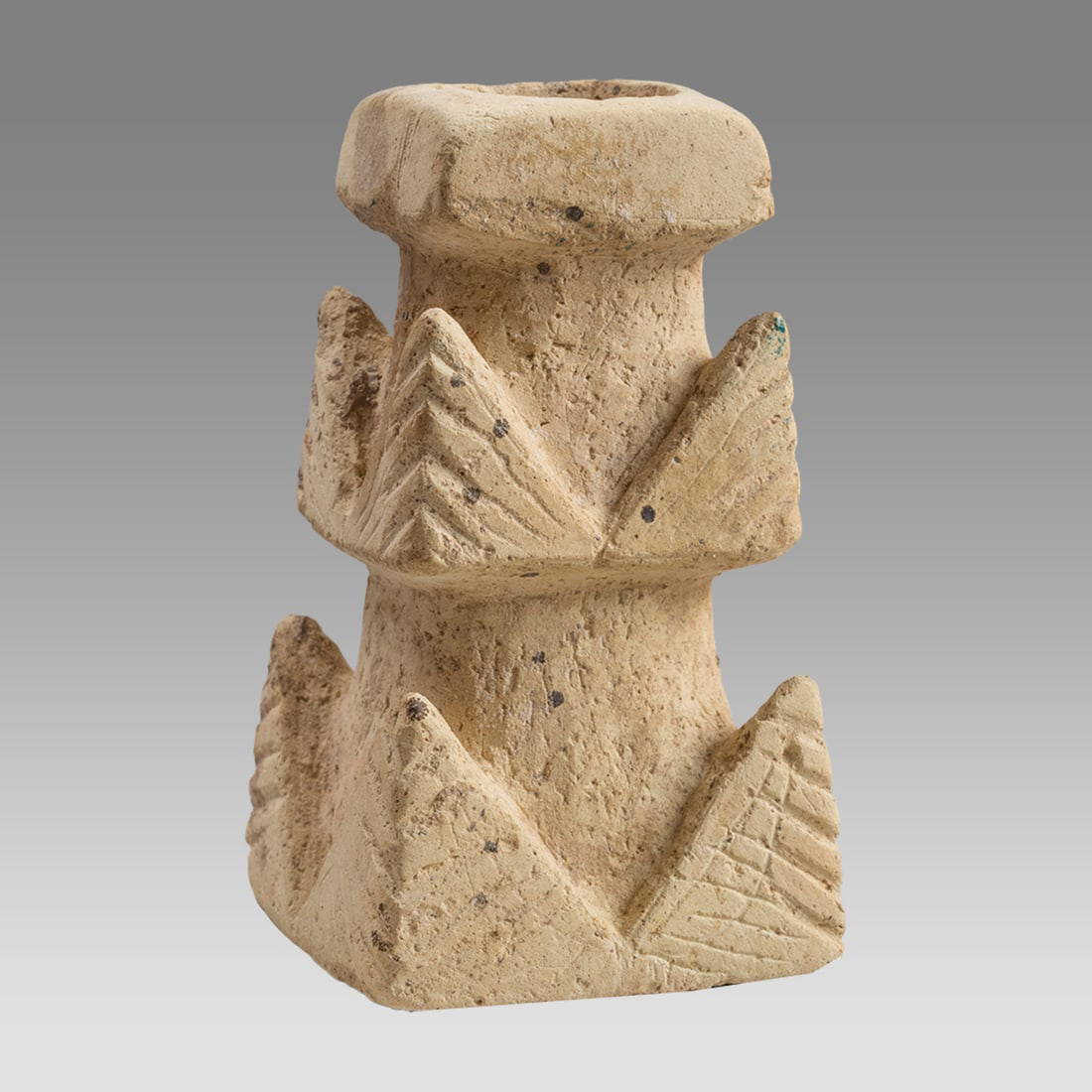 Ancient Parthian Limestone Altar C.600 Bc. Auction