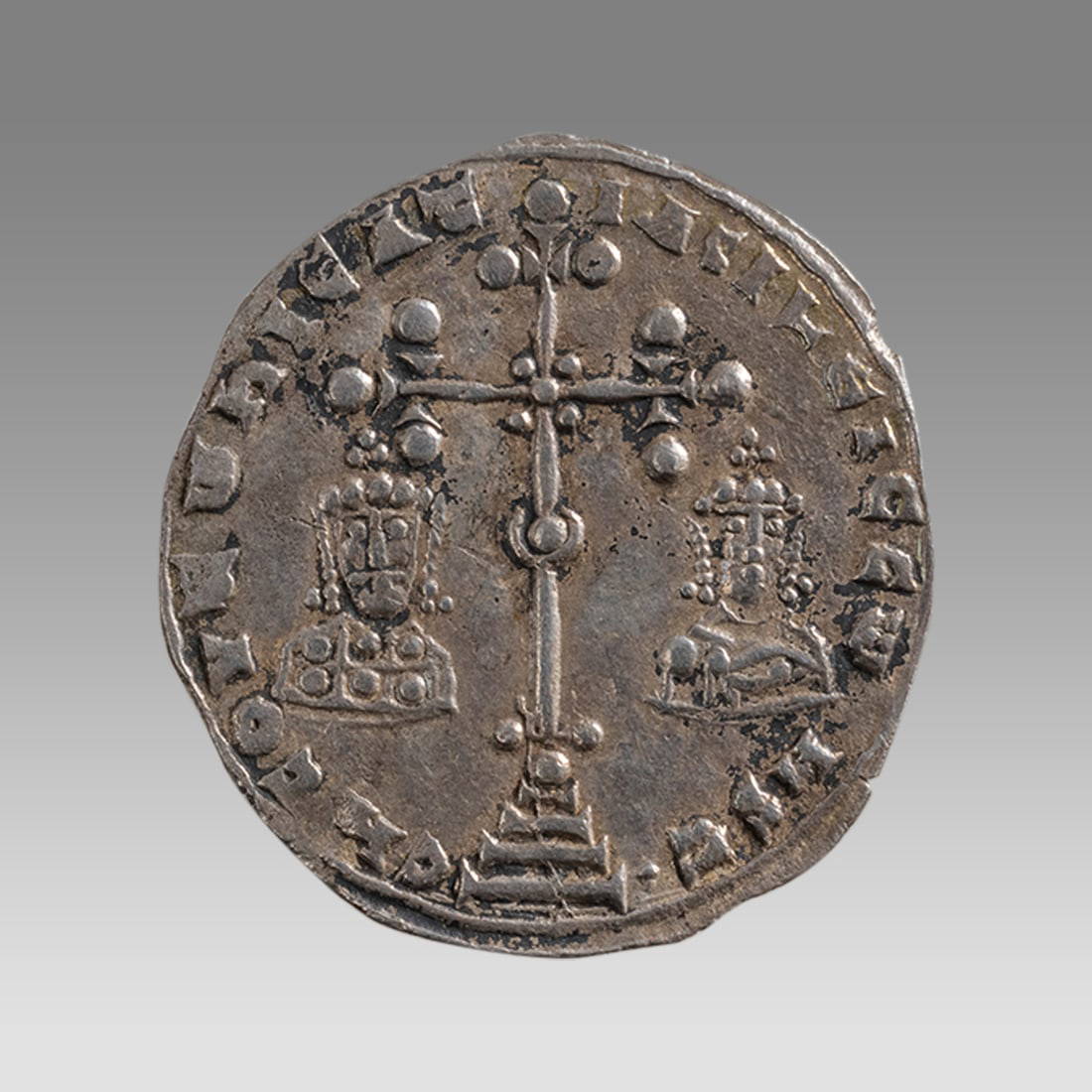 Ancient Byzantine Basil Ii Bulgaroktonos, With Constantine Viii. 976 ...