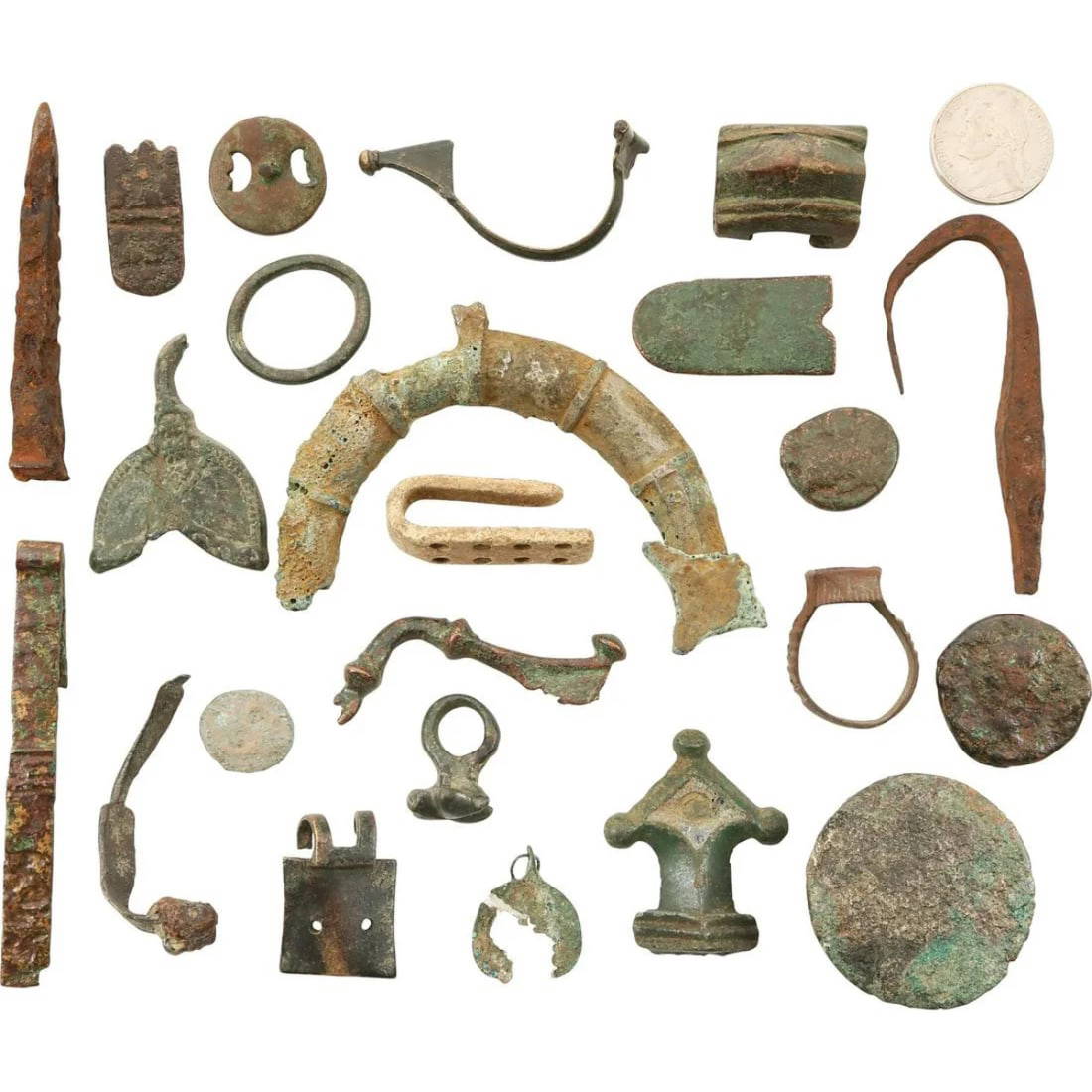 Lot Of 23 Misc Mixed Lot, Ancient Roman To Medieval Bronze, Lead ...